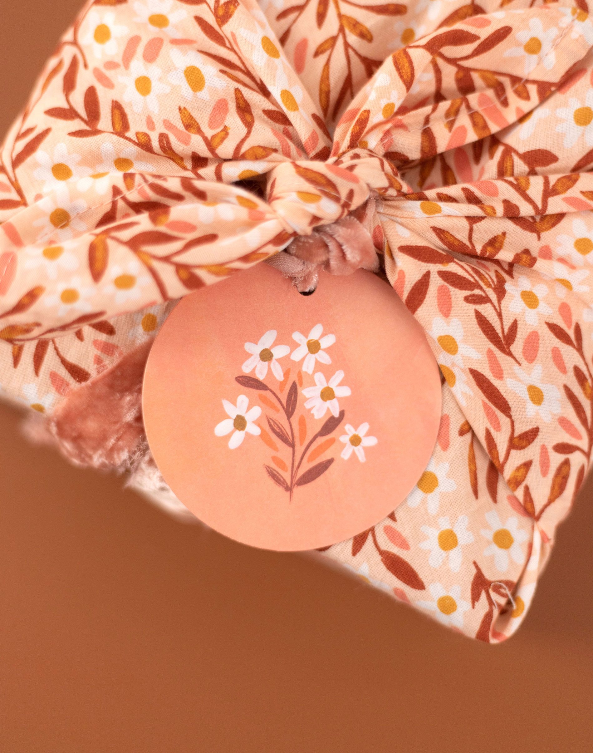 Pink Daisy Tin Recipe Box - 1canoe2